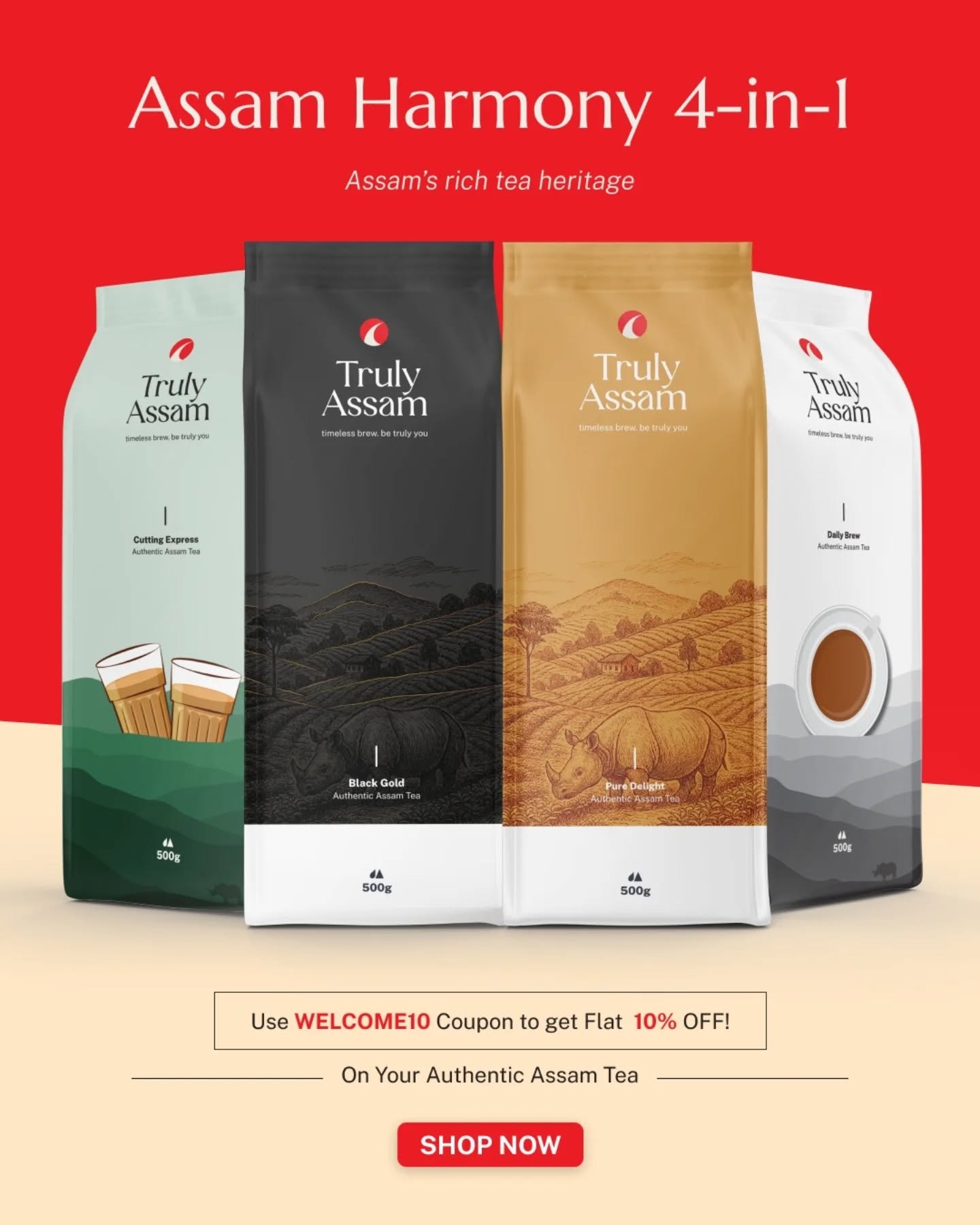 Truly Assam - Authentic Assam Tea